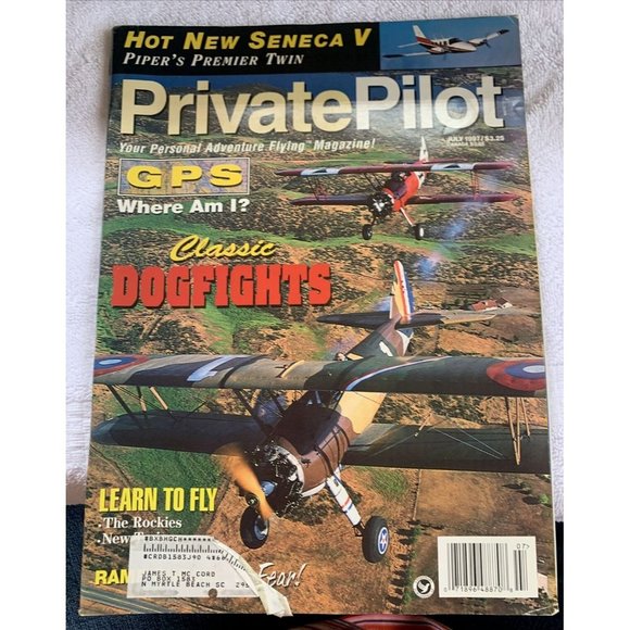 Other | Private Pilot Aviation Magazine July 1997 Flight Aircraft ...